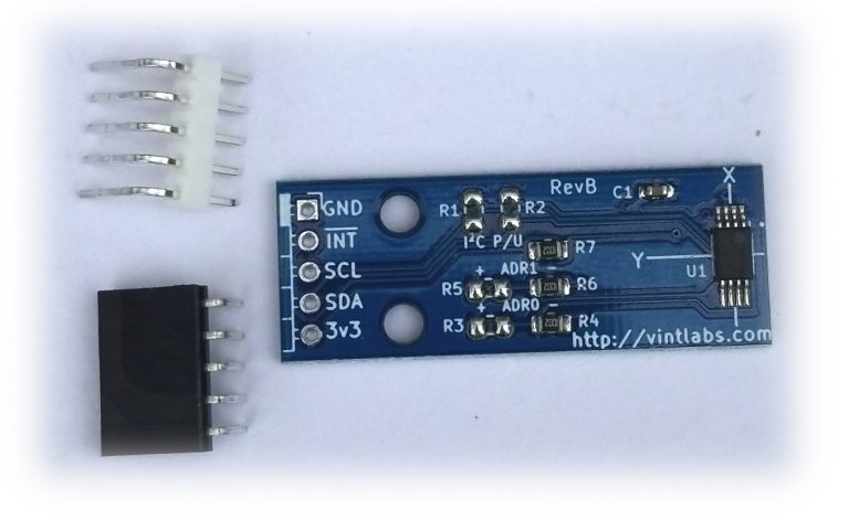 ALS31313 I2C 3D Hall Effect Sensor Module – VintLabs