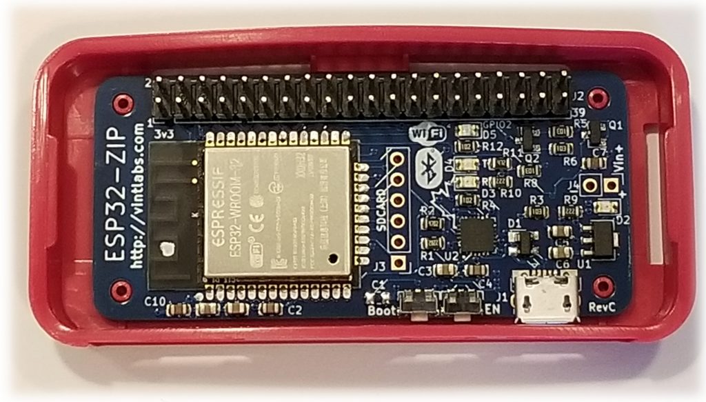 Vintlabs Esp32 Zip An Esp32 Devkit That Fits In A Pi Zero Case Vintlabs